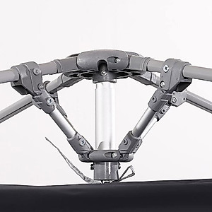 AyfeS Outdoor Tent, Automatic Instant Easy Pop Up Camping Tent, Hexagonal, Double Layer, Double Doors & 4 Windows