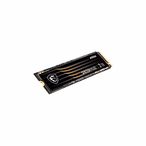 MSI SPATIUM M480 PCIe 4.0 NVMe M.2 2TB Internal SSD PCIe Gen4 NVMe 1.4 3D NAND 1400 TBW (SPATIUM M480 PCIe 4.0 NVMe M.2 2TB)