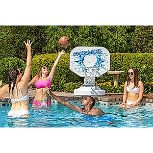 Poolmaster 72820 Splashback Poolside Basketball Game , Blue