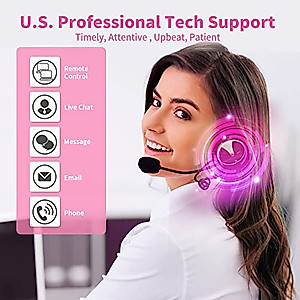 Bluetooth Thermal Label Printer 4X6 - Wireless Shipping Label Printer for Small Business & Packages - Pink Thermal Label Printer Shipping Label Makers, Compatible with iPhone, USPS, Etsy, Amazon