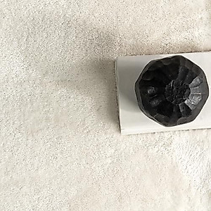 nuLOOM Loni Solid 8x10 Machine Washable Shag Area Rug for Living Room Bedroom Dining Room Nursery, White/Ivory