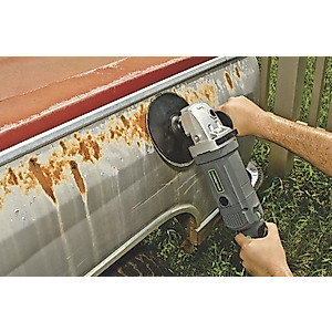 Genesis GSP1711 11 Amp 7" Variable Speed Sander/Polisher with Foam Polishing Pad, Hook and Loop Backer Pad, Sanding Disc, Rubber Backing Pad and Dual-Position Assist Handle