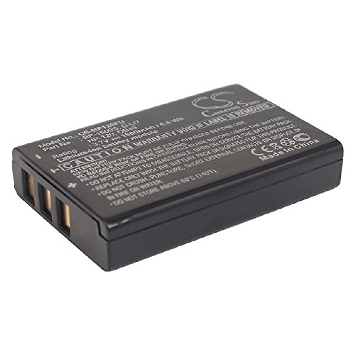 IUPPA Replacement Battery Compatible with Sports Camera HT200, TM200 1800mAh/3.7V