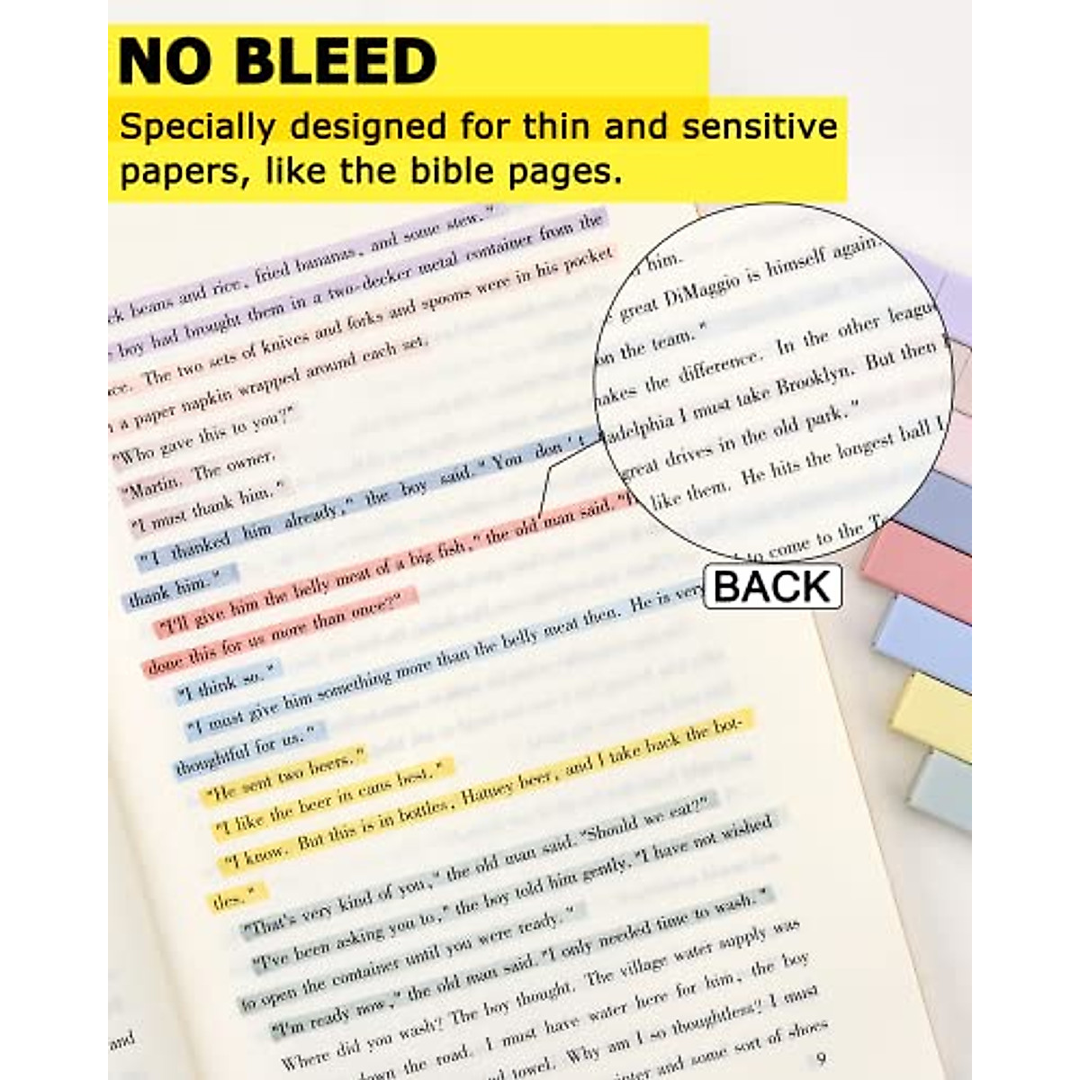 Browill [8 Colors] Vibrant Highlighters Set No Bleed Quick Dry Aesthetic Highlighters with Soft Chisel Tip for Bible Study Journaling Planner Notes School Office Supplies