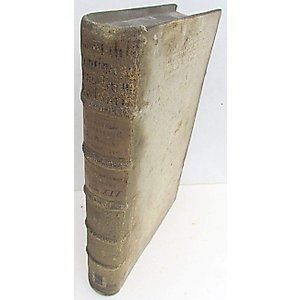 1694 BLIND-STAMPED PIGSKIN OVER WOODEN BOARDS FOLIO ANNALES ECCLESIASTICI