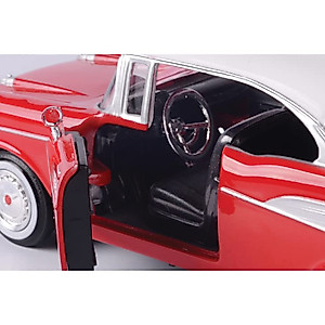 Motormax 1957 Chevy Bel Air Coupe 1/24 Red 73228AC-RD