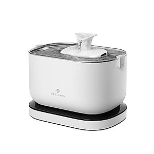 PETLIBRO Cat Water Fountain for Cats Inside,Wireless Pet Water Fountain,2.5L/84oz Dockstream Battery Operated Automatic Cat Fountains for Drinking with Wireless Pump,Easy Cleaning,BPA-Free for Cat Pet
