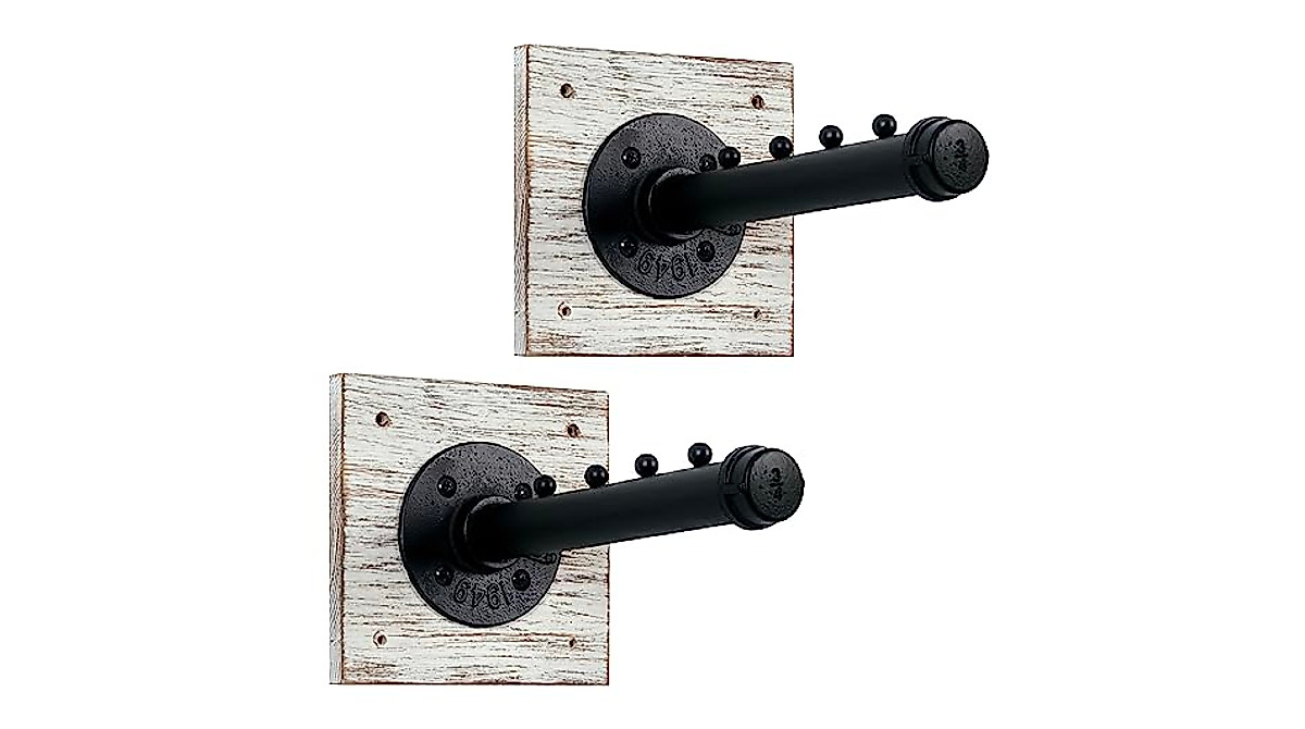 Stylish Wall Mounted Valet Bar Set - MyGift