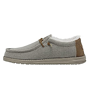 Hey Dude Men's Wally Baja Beachcomber Size 11 | Men's Shoes | Men's/Women's Lace Up Loafers | Comfortable & Light-Weight