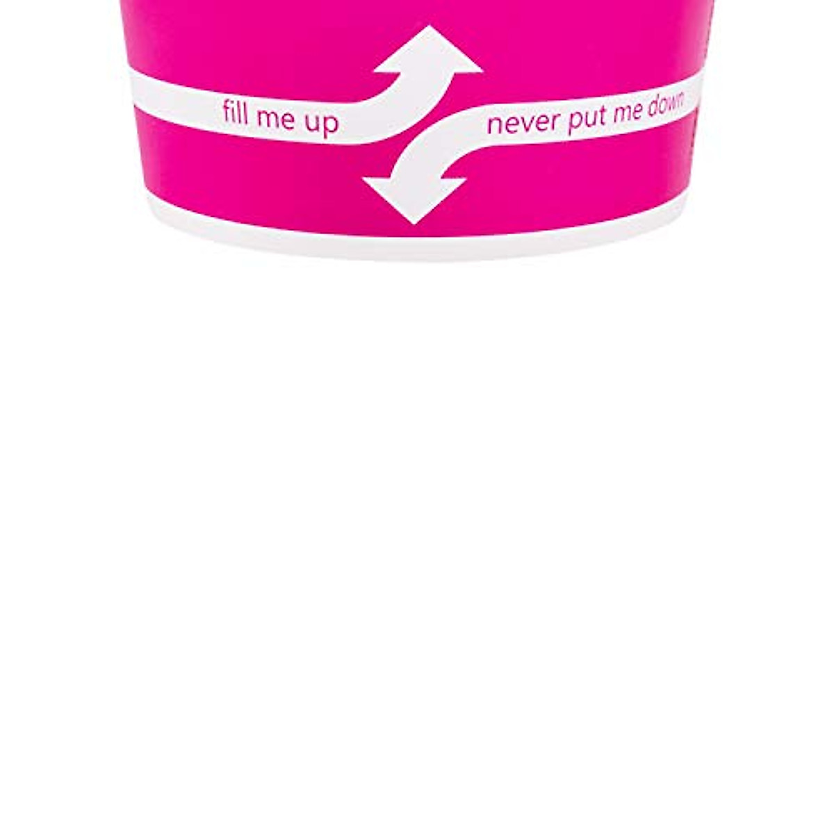 Karat [8oz - 1000 ct] Paper Ice Cream Cups & Soup Bowls for Hot/ Cold Food - Ideal for Soup, Ice Cream, Gelato, Yogurt and Snacks - Pink