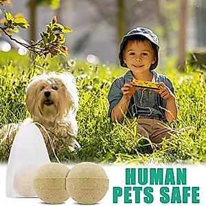 Deer Repellent, 12Pack Natural Deer Stopper Repellent, Rabbit Repellent Powerful Deer Deterrent for Outdoor Garden Plant Tree Yard, Safe for Deer and Plants