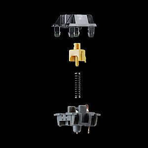 DROP Holy Panda X Mechanical Keyboard Switches - Plate Mount Quiet & Tactile Switches, Cherry MX Style, 65g, (35 PCS, 3-Pin)