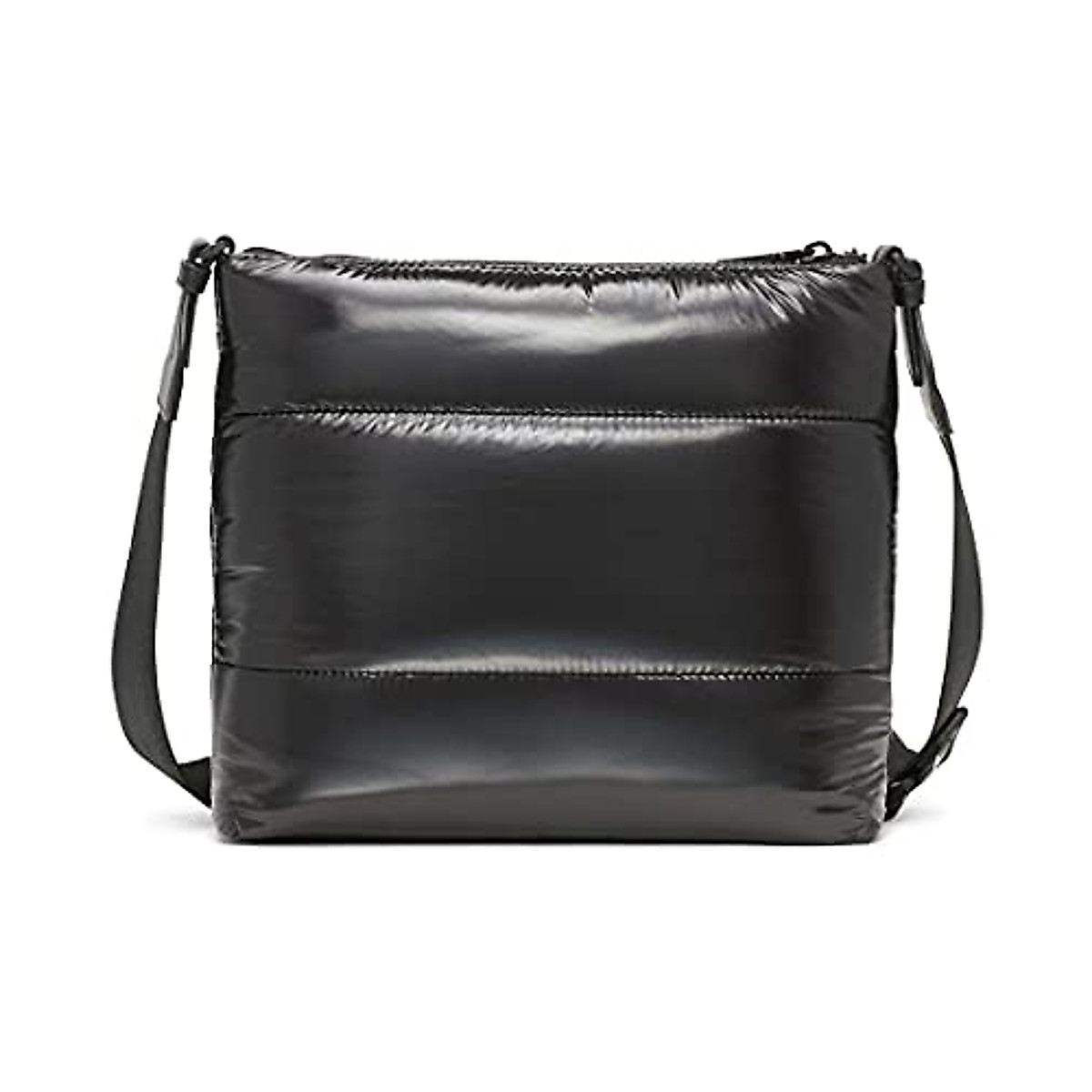 DKNY womens Dkny Avia Crossbody, Black/Black, One Size US