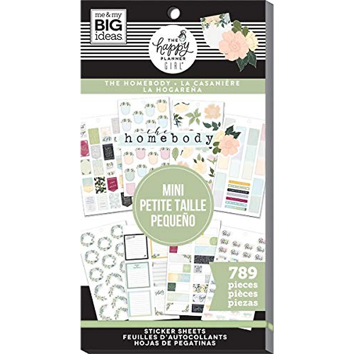 ME & MY BIG IDEAS Happy Planner STCKRS, Homebody, 789/Pkg
