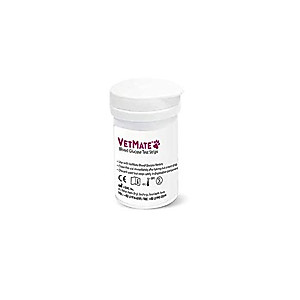VetMate Dogs & Cats Diabetes Test Strips - 50 Count Strips Compatible with VetMate Diabetes Testing Kit