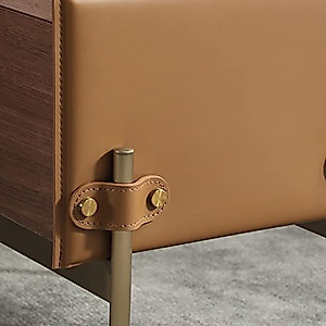 Bedside Table Wood Bedside Cabinet Storage Cabinet Modern Minimalist Storage Cabinet Living Room Bedroom Bedside Single Drawer Rack Small Cabinet Night Stand