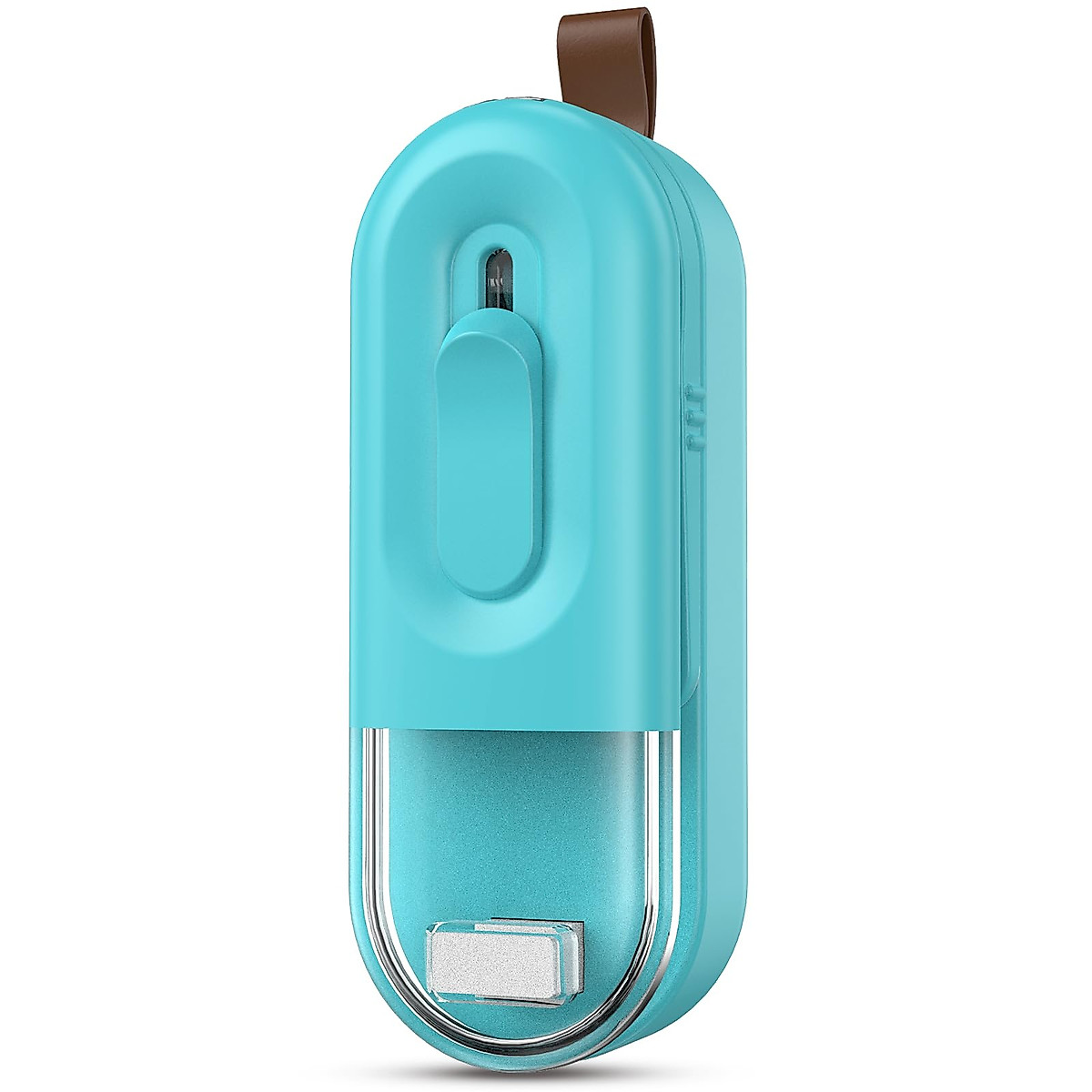 Mini Bag Sealer, Handheld Heat Vacuum Sealer, 2 in 1 Heat Sealer with Cutter and Lanyard for Chips Plastic Bags Food Storage and Snacks Keep Fresh Portable Re-sealer.