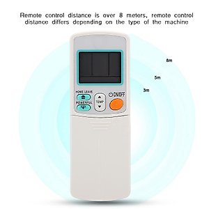 Universal Air Conditioner Remote Control, Replacement AC Conditioning Controller for Daikin ARC433A1 ARC433B70 ARC433A70 ARC433A21 ARC433A46 ARC433A75, etc