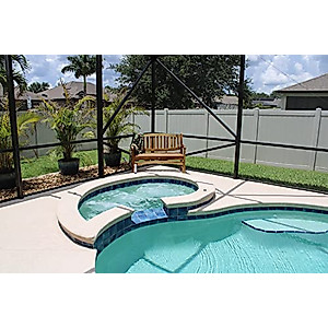 EcoDecors Kent Outdoor Bench Teak Wood Garden Bench Patio Bench with Armrests and Backrest, Yard Benches for Indoor and Outdoors- Natural Teak