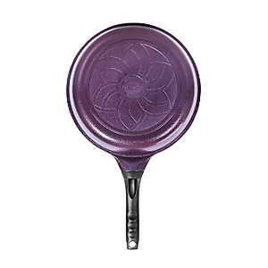 purplechef 10.5" "Perfect Pan Nonstick Frying Pan Omelet Skillet Cookware. INDUCTION COMPATIBLE
