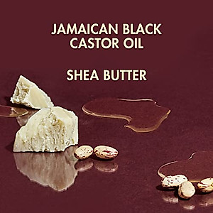 SheaMoisture Jamaican Black Castor Oil Strengthen & Restore Shampoo, Shea Butter, Peppermint & Apple Cider Vinegar, Sulfate Free, Chemically Processed Hair, Family Size (2 Pack -16 Fl Oz Ea)