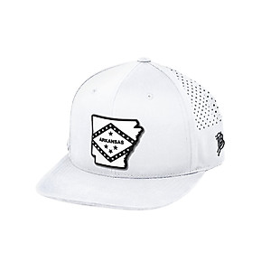 Branded Bills Arkansas Vintage Flat Performance White