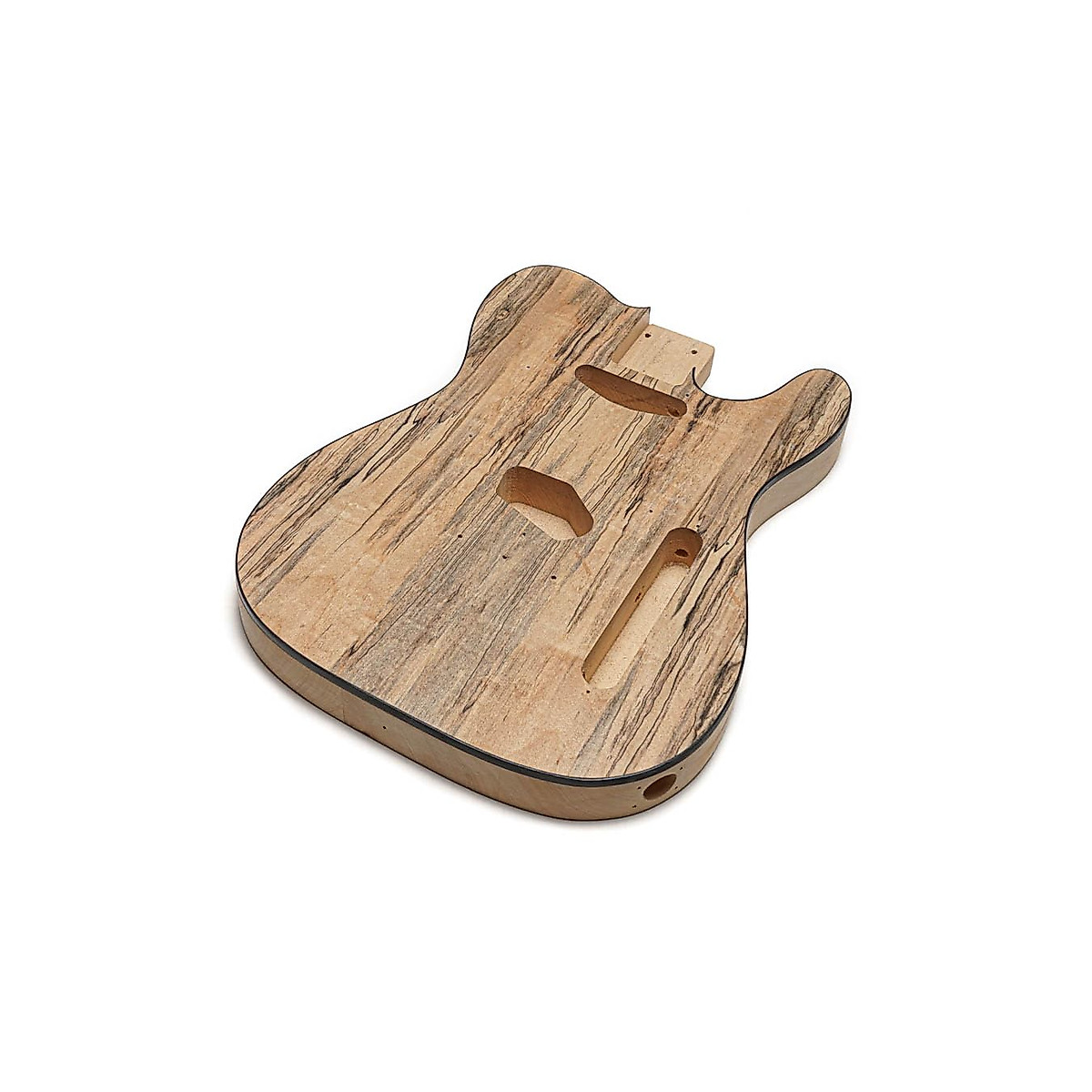 Solo TCK-1SM DIY Electric Guitar Kit With Spalted Maple Top