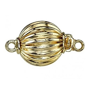 The Pearl Source 14K Gold 8-10mm Baroque Genuine Black Tahitian South Sea Cultured Pearl Necklace in 24" Length for Women