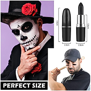 4 Colors Face Paint Kit, Sports Events Special Effects Makeup Kit， Eye Black Sticks Cream Blendable Body Paint Sticks for Softball Baseball Football Sports Halloween Cosplay Costume Makeup