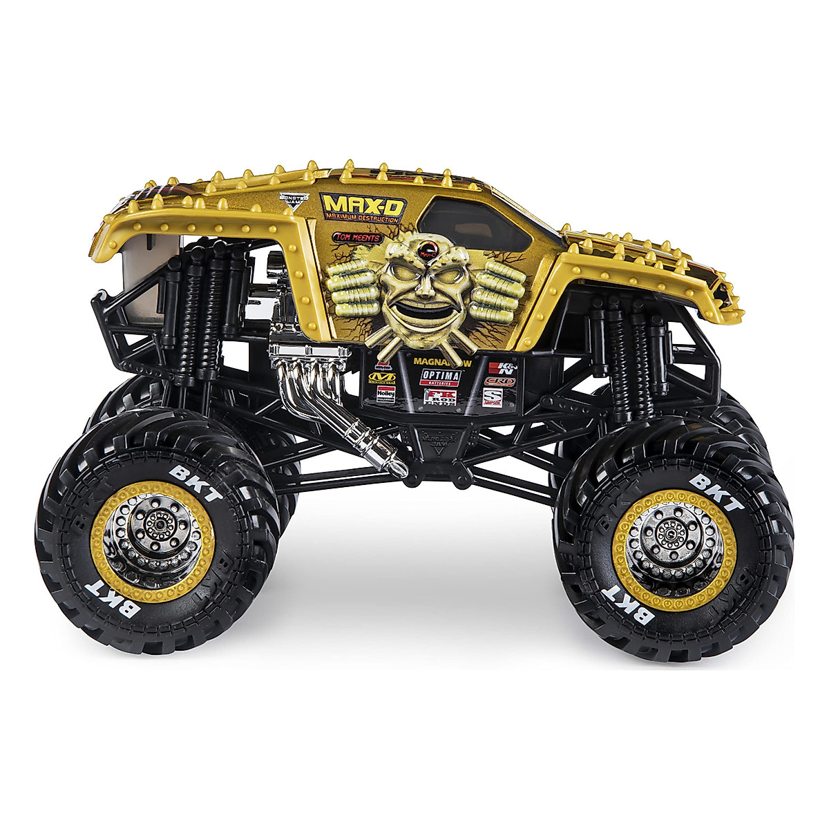Monster Jam, Official Max D Monster Truck, Die-Cast Vehicle, 1:24 Scale