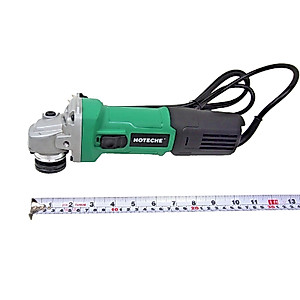 Hoteche 4-1/2"" 5"" Electric Variable Speed Angle Grinder 10AMP P800426A, Green