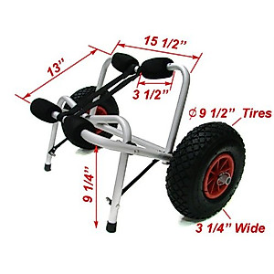 TMS CART-CANOE/KAYAK-KY001 Boat Kayak Canoe Carrier Tote Trolley