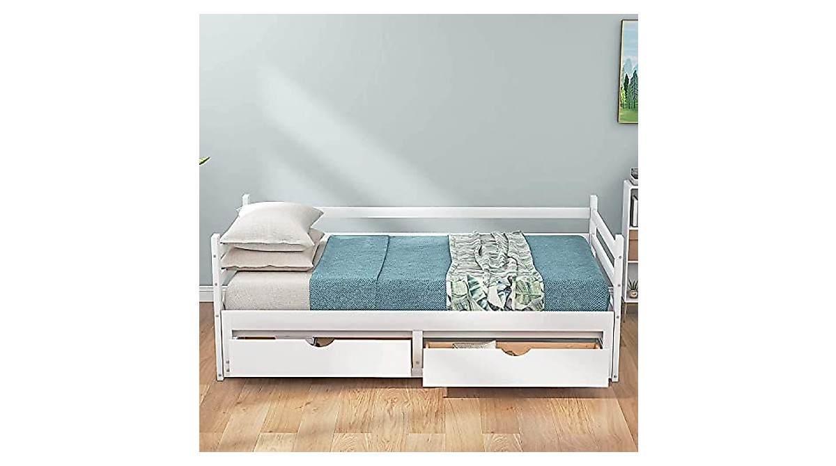 ATH-S Extendable Bunk Bed with Trundle & Storage
