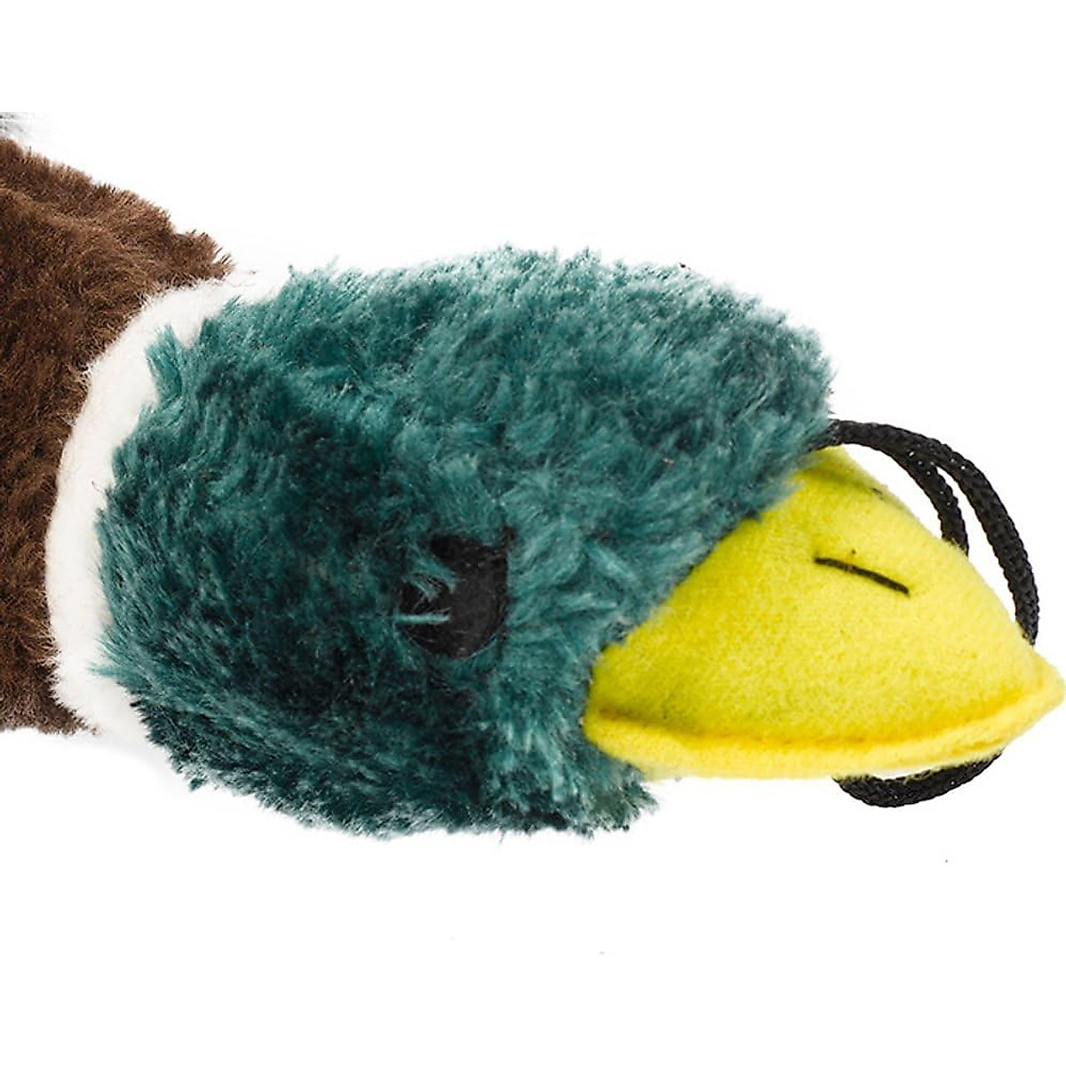 Petface Honking and Squeaky Duck Plush Dog Toy