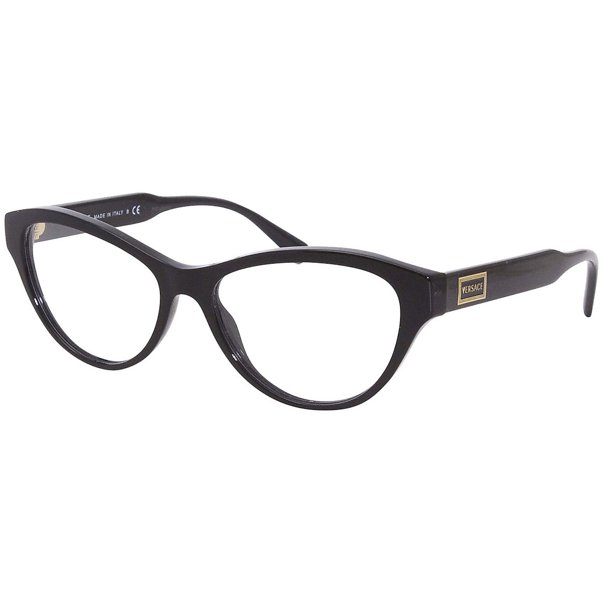 Versace VE3276 - GB1 EYEWEAR FRAME BLACK W/DEMO LENS 54MM
