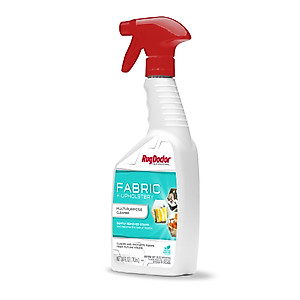 Rug Doctor Fabric + Upholstery Multipurpose Cleaner, 24 oz. Ready-To-Use Spray Bottle, Fabric Cleaner Formula, Gently Removes Tough Stains
