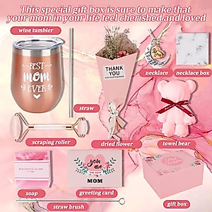 Personalized Mothers Day gifts from Daughter, Best Birthday Gifts for Mom Wife Mother in Law, Mothers Day basket Unique Presents Set Mom Birthday Gifts Mothers Day Gifts Expecting Mom Gift Box