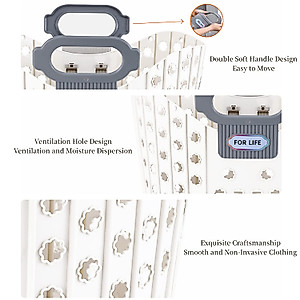 Laundry Baskets,Collapsible Versatile Organize Basket,Wall Hanging Portable Laundry Basket,With 2 Small Storage Boxes,for Family Dormitory,Clothing Toys Storage (White)