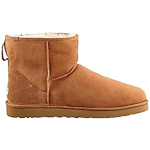 UGG Women's Classic Mini II Boots, Chestnut, Tan, 7 Medium US