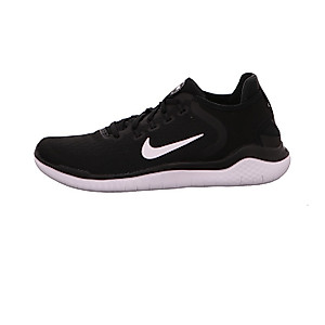 Nike Men's Free Rn 2018 Running Shoe, Black Black White 001, 11.5