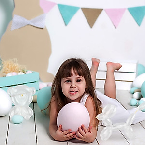 Aodaer 72 Pieces Long Skinny Latex Balloons Twisting Balloons Modelling Balloons for DIY Festival Party Favors Birthday Wedding, Clear