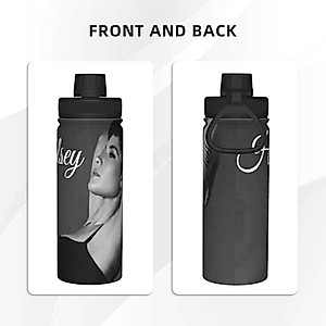 HIKTIEK Halseys Stainless Steel Insulated Tumbler Sports Water Bottle Hot and Cold Travel Cup 18oz