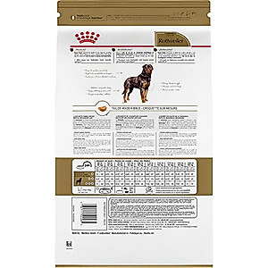 Royal Canin Rottweiler Adult Breed Specific Dry Dog Food, 30 lb bag