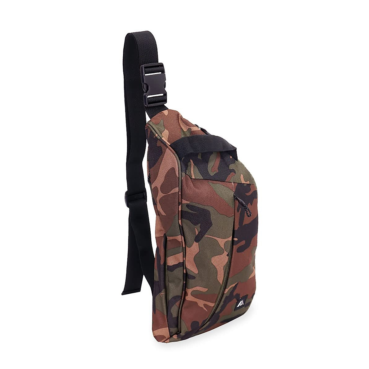 Everest unisex adults Woodland Camo Daily Sling Bag, Woodland Camo, One Size US