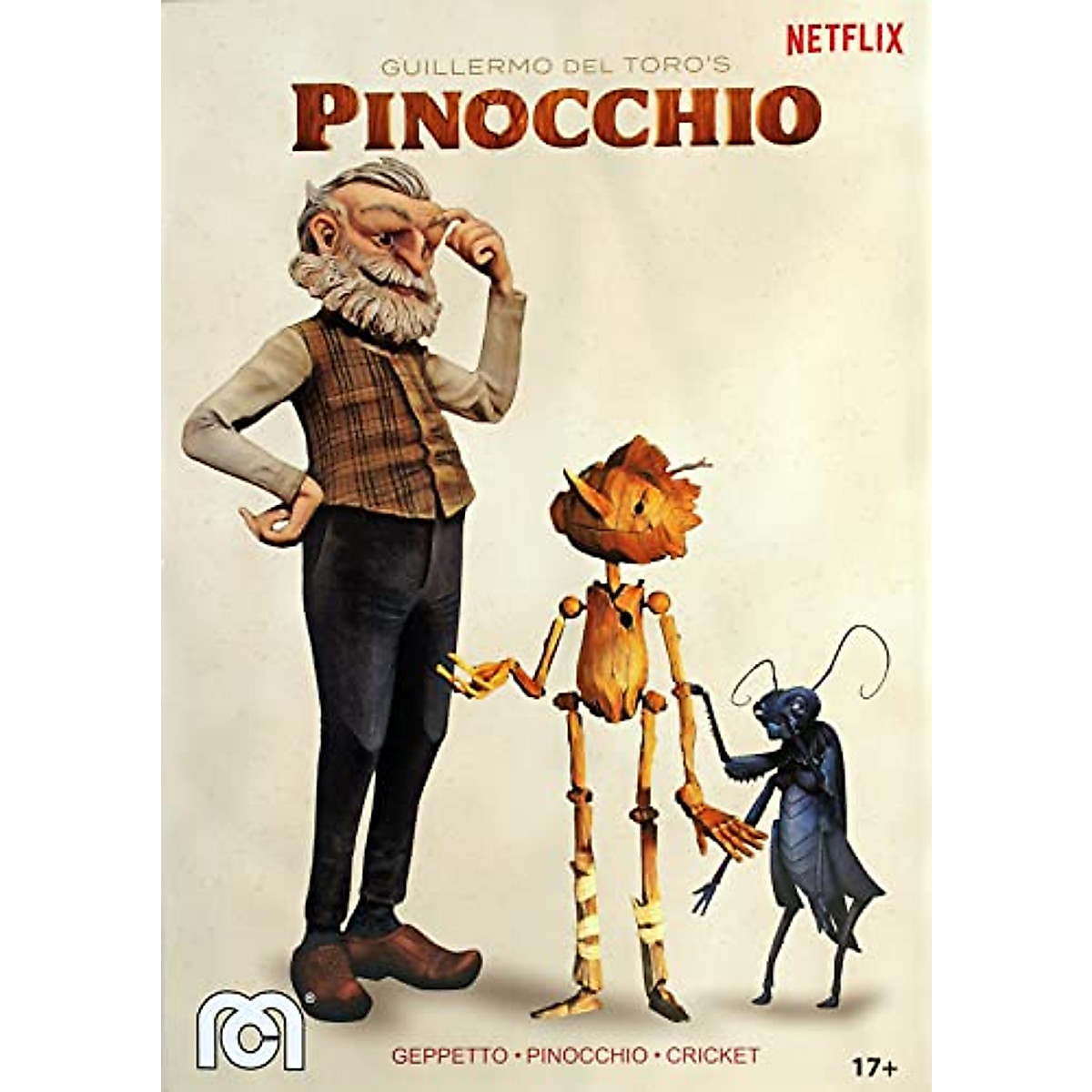 Mego Guillermo del Toro’s Pinocchio Action Figure Set
