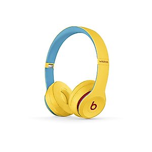 Beats Solo3 Wireless On-Ear Headphones Club Collection � Club Yellow (Renewed)