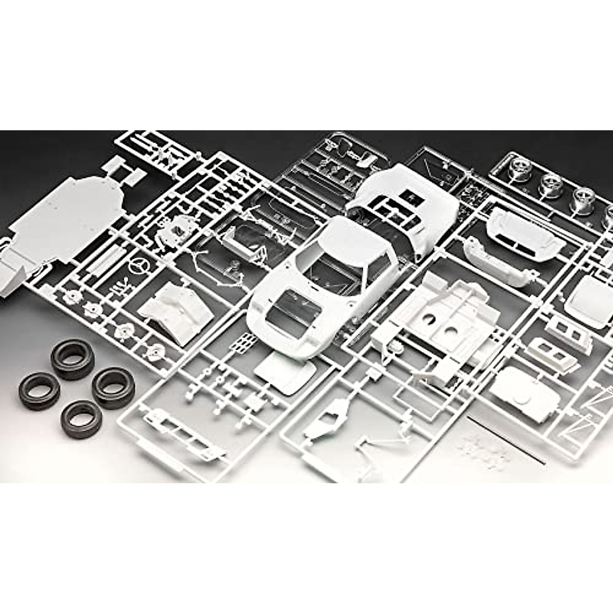 Revell Vell 07696 Ford GT 40 Le Mans 1968 Limited Edition Model Kit 1:24 Scale, Unvarnished