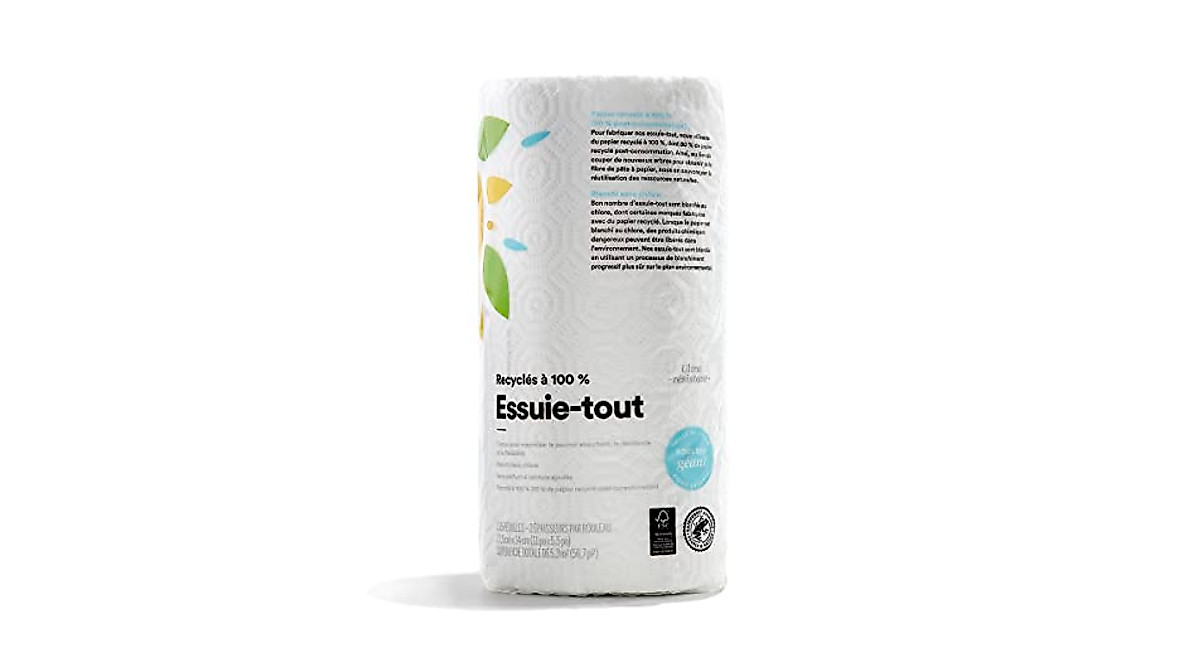 365 Whole Foods Jumbo Paper Towels - 135 Count Eco-Friendly Roll