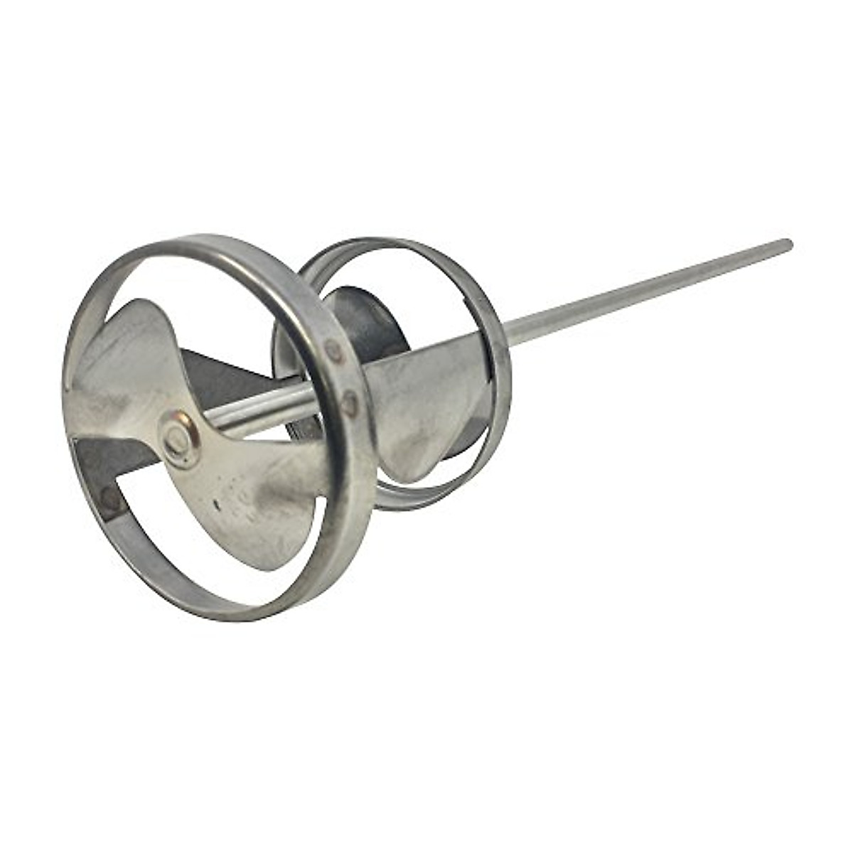 Jiffy Mixer CO. ES 3/8" Shaft 2-5 Gallon Stainless Steel Mixing Blade