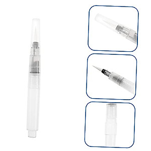 EXCEART 10pcs Bulk Pencils Travel Set Paint Brushes Set Watercolor Paint Brushes Water Coloring Brush Pens Watercolor Brushes Water Soluble Drawing Tool Set of Brushes Painting Pen